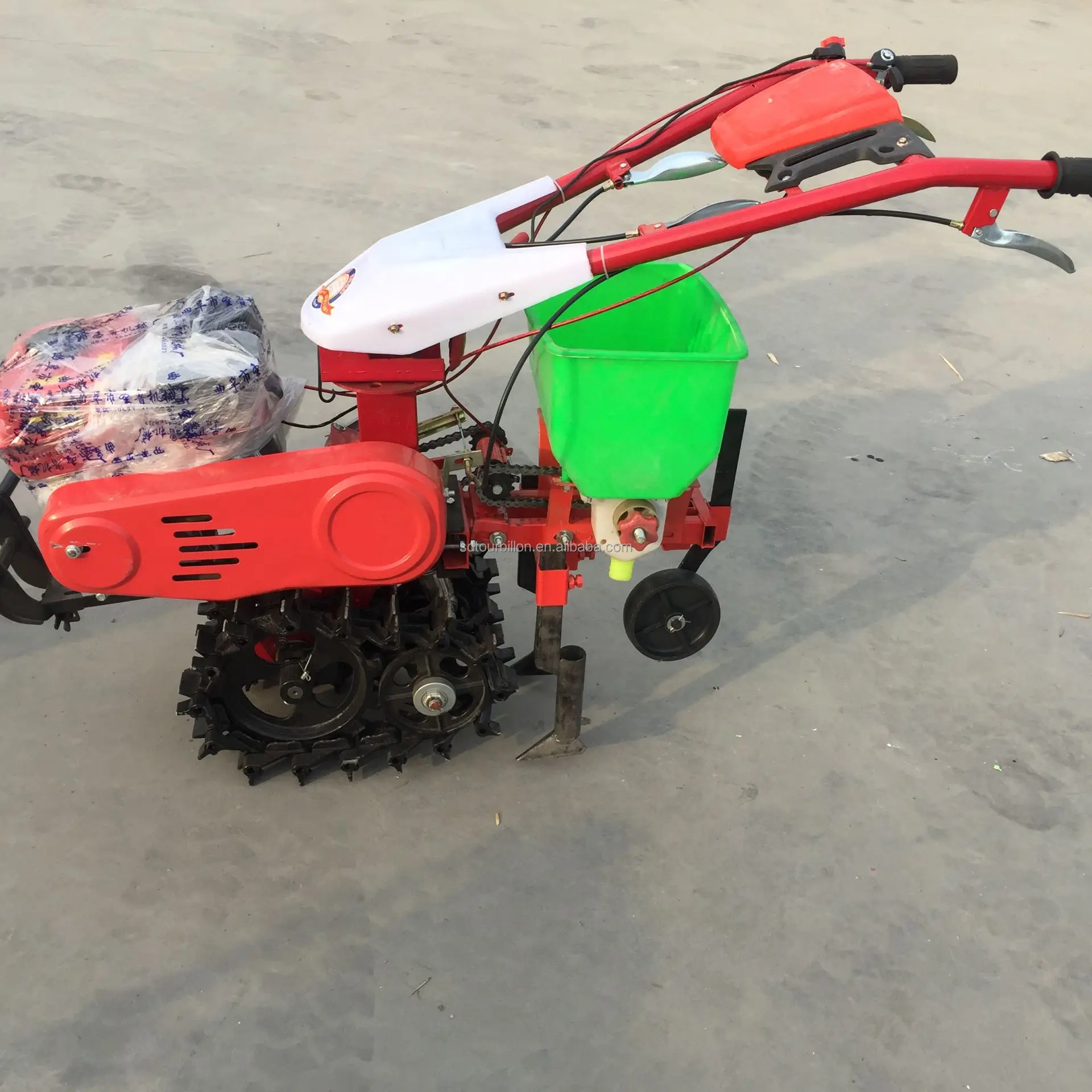 Gasoline Diesel Mini Plough Machine Small Agriculture Machinery With ...