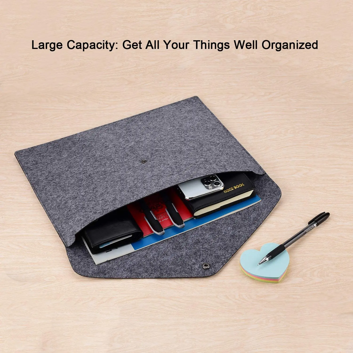 Bview Art A4 Size Portable Envelope Document Folder Storage Bag For ...