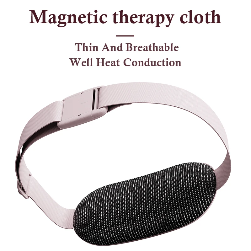 Smart Waist Massager Hot Compress Warm Palace Vibrating Period Cramp ...