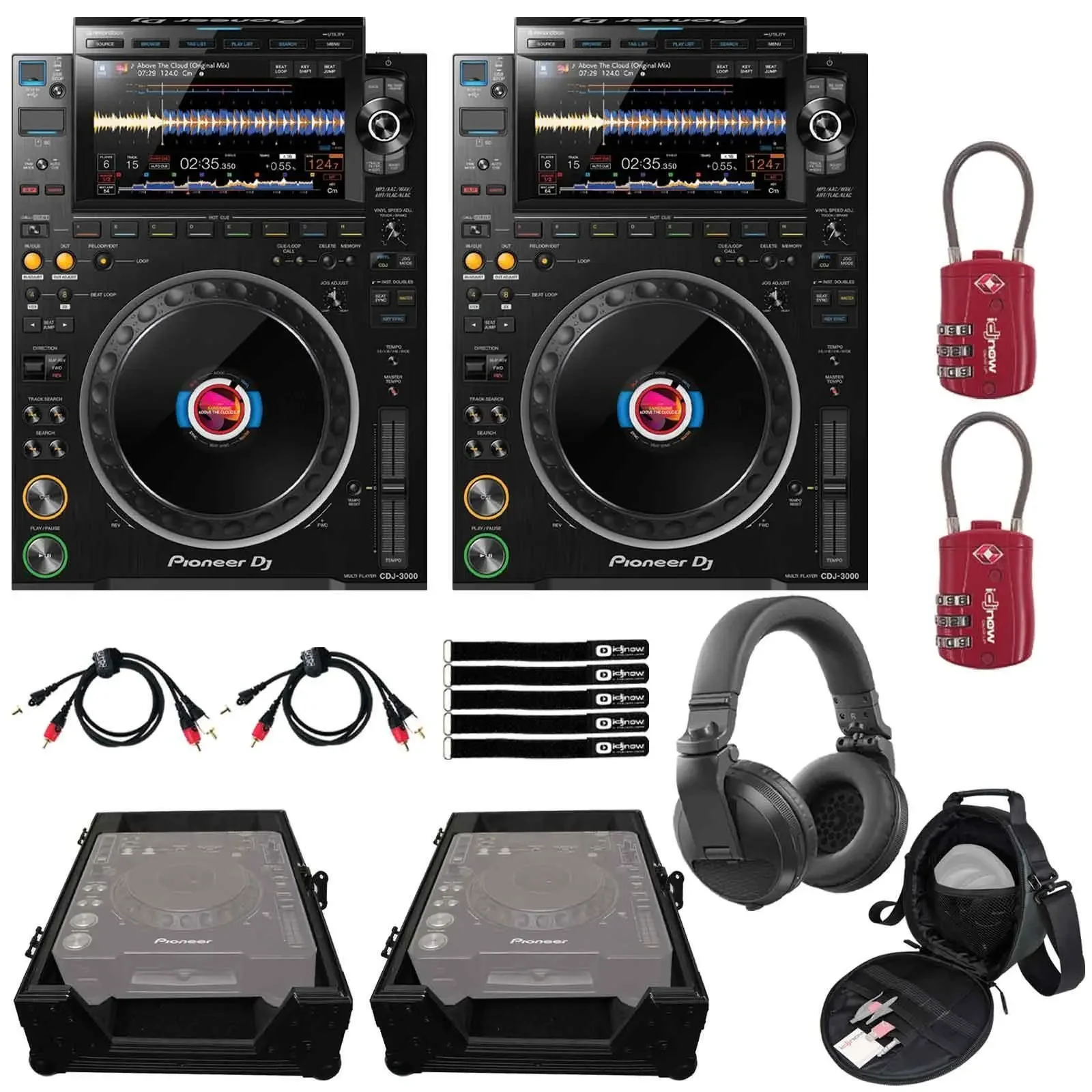 Clean Pioneers Cdj-3000 & Djm-900nxs2 Dj Controller - Buy Sub 705-as ...