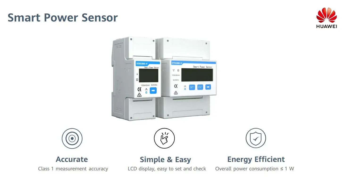 Huawei Smart Meter Power Sensor Ddsu666-h Single Phase Smart Power ...
