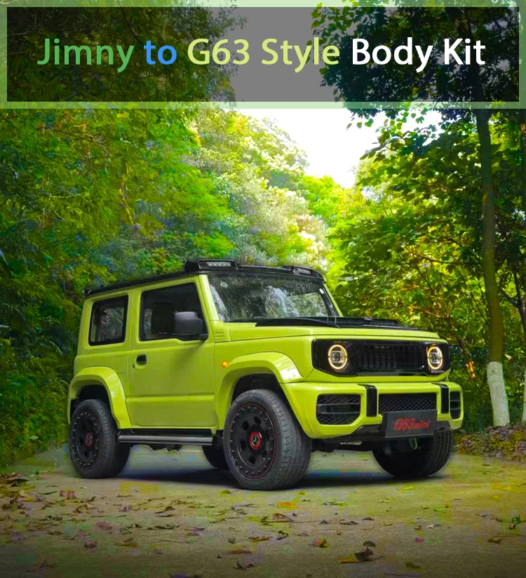 Jimny Jb74 To G63 Mini G Car Parts Auto Sport Bodykit Full Body Kit Set ...