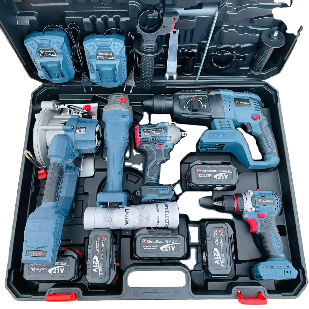 5-in-1high Quality Brushless Tool Oem Lithium Battery Cordless Power ...