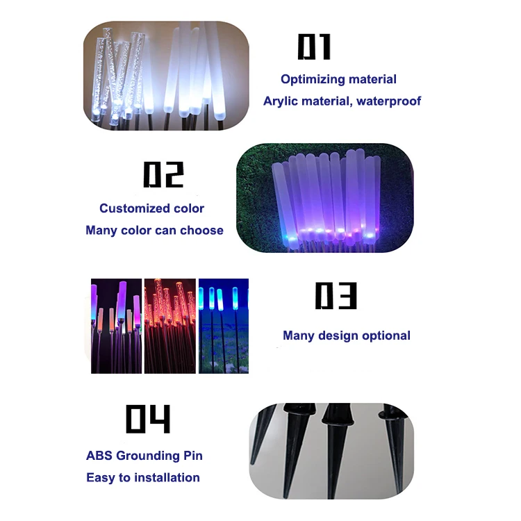 Factory Sale Waterproof Garden Park Led Reed Light For Party Decoration ...