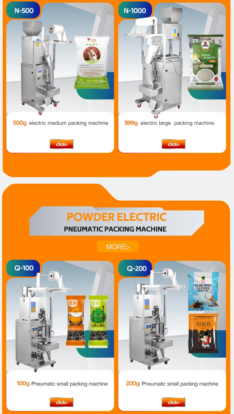 Vertical Small Pouch Sachet Filling and Packing Packaging Machine for ...