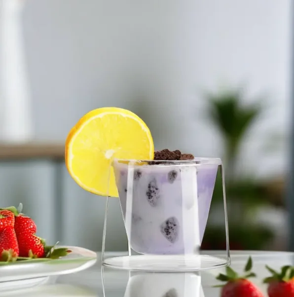 Sublimation Mount Fuji Beer Glass Handmade Drinking Glassware Creative Beer Cup Fujiyama Glass ...