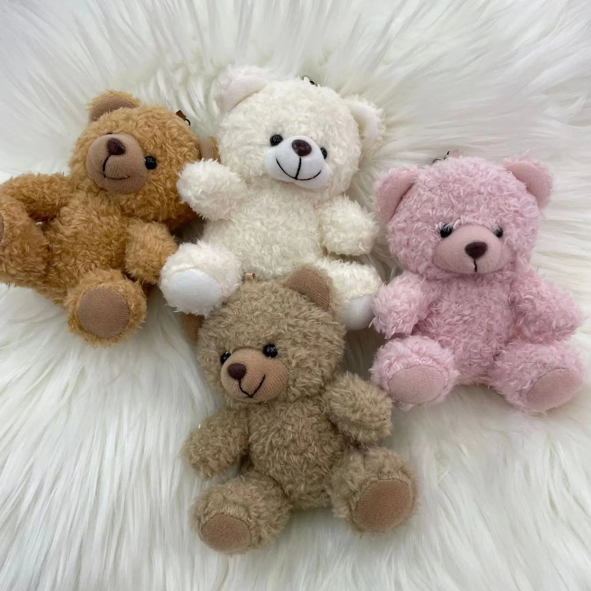 Wholesale Small Teddy Bears Keychain Plush Toys Custom Bear Plush Toys ...