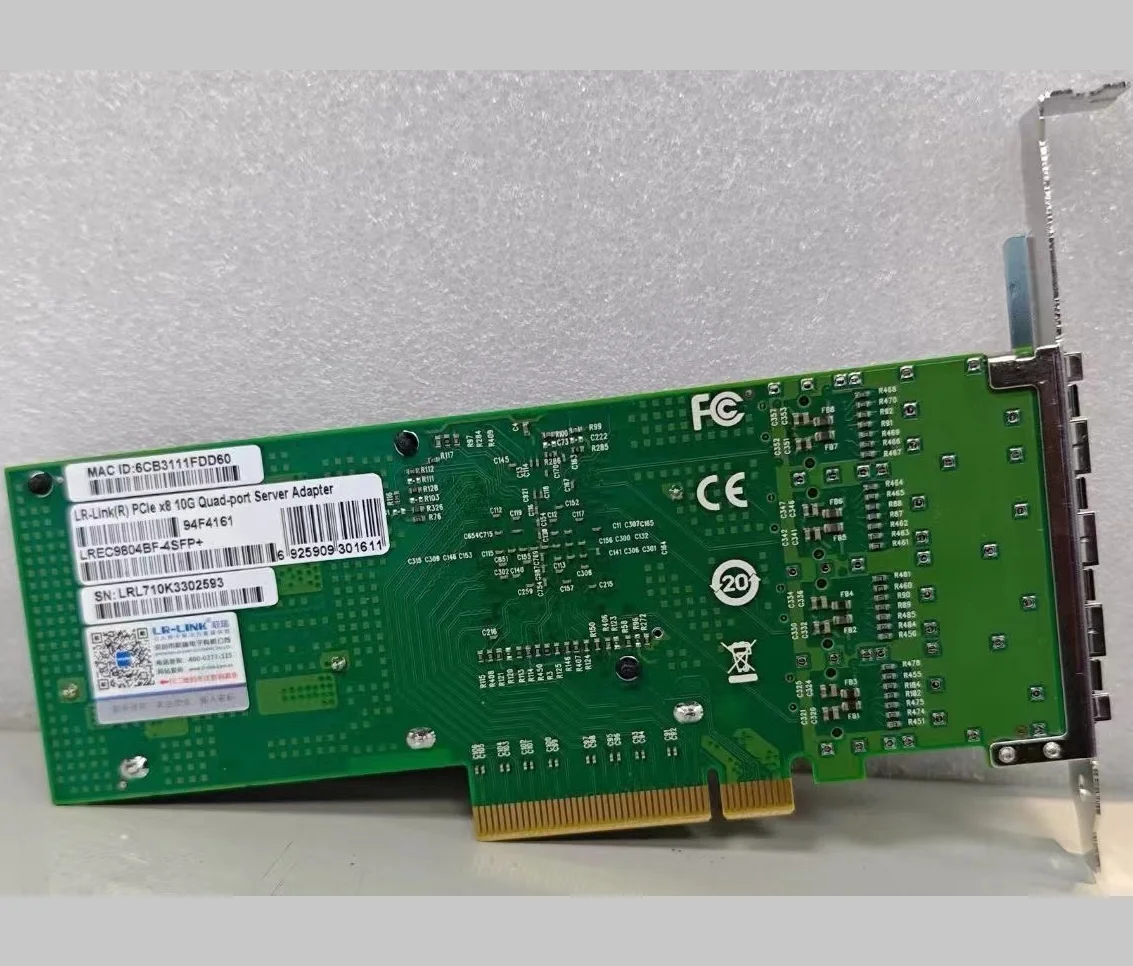 Hot Sale X710-DA4 10Gb PCI-E Ethernet Converged Network Adapter 10GbE ...