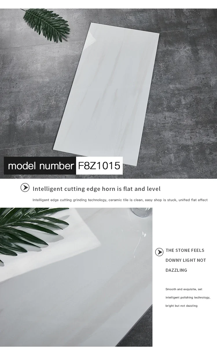 Calacatta Matt White Marble Effect Porcelain Tile 400x800 Glazed ...