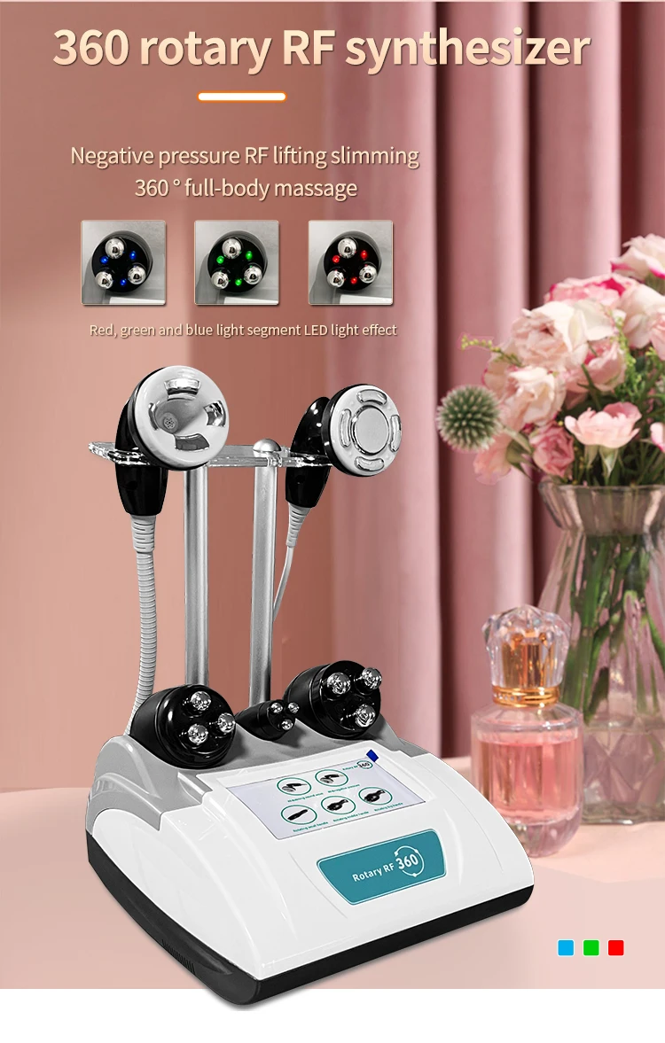 Face Lift 360 Degree Head Rotating Rf Skin Tightening Machine Latest ...