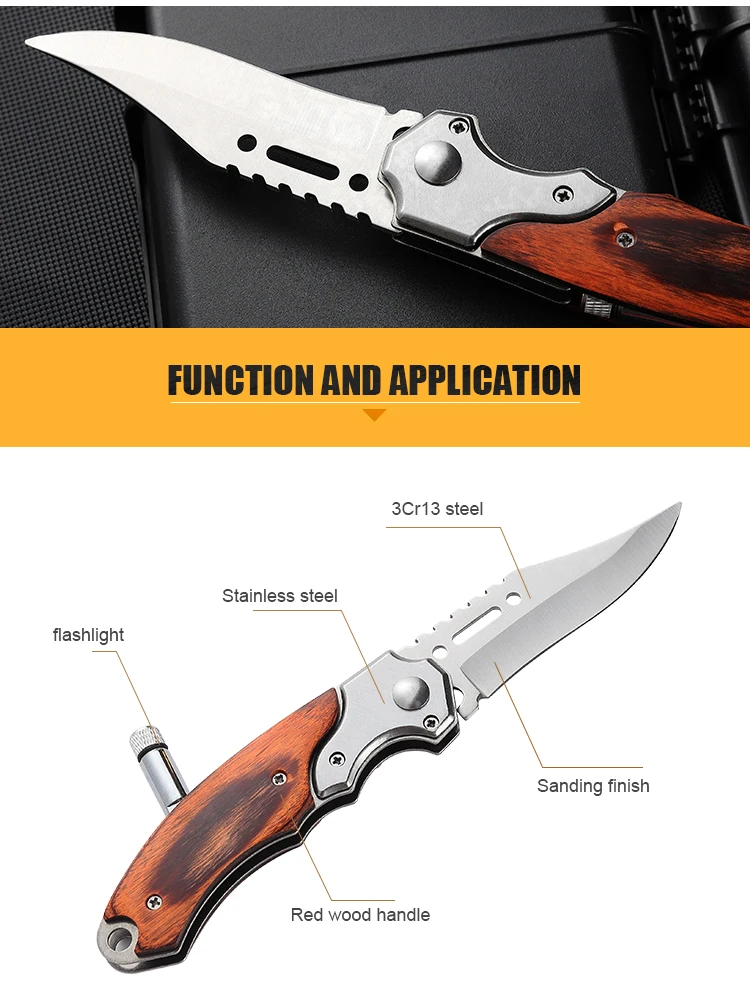 Best Selling Tactical Folding Blade - Outdoor Bushcraft Knife