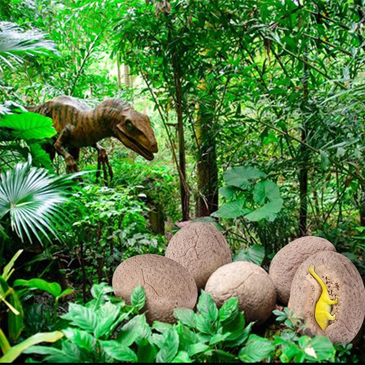 Science Fossilized Dinosaur Excavation Dig Kit Dinosaur Egg Fossil Egg ...