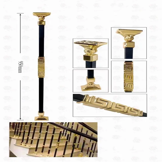 Modern Stair Step Pillar Acrylic Ball Crystal Acrylic Stair Baluster ...