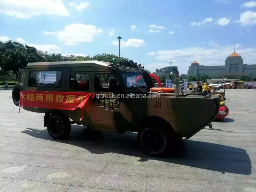 China 4x4 off Road Amphibious Vehicle for 8 People