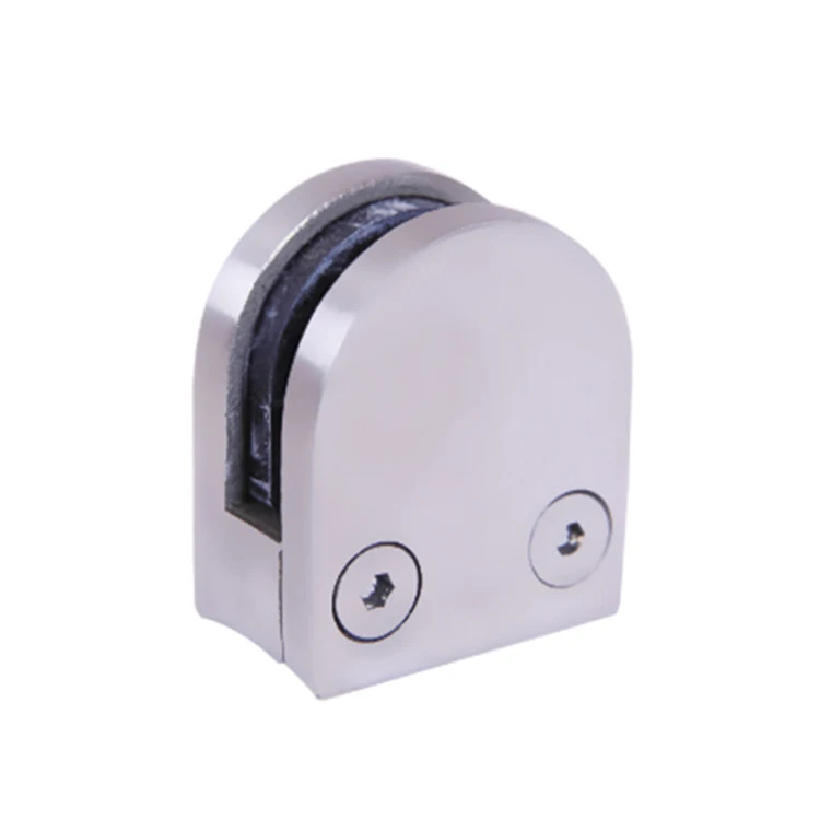 Aleader High Quality Villa Stair Balustrade Frameless Glass Bracket Stainless Steel Mirror ...