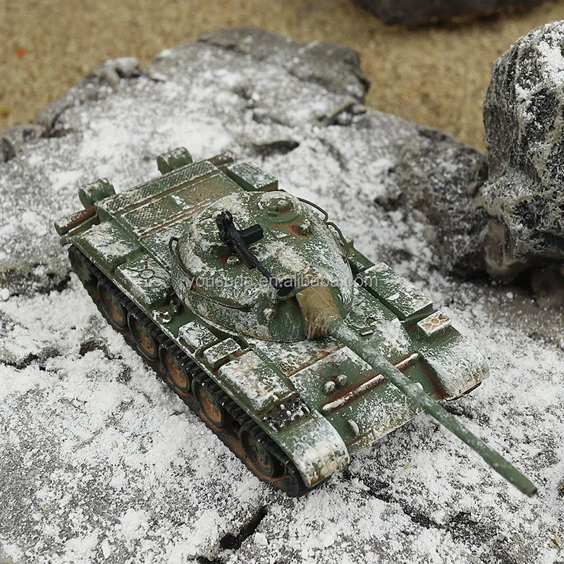 USTAR UA-60004 Soviet Union T54 medium tank 1:144 scale assembly model ...