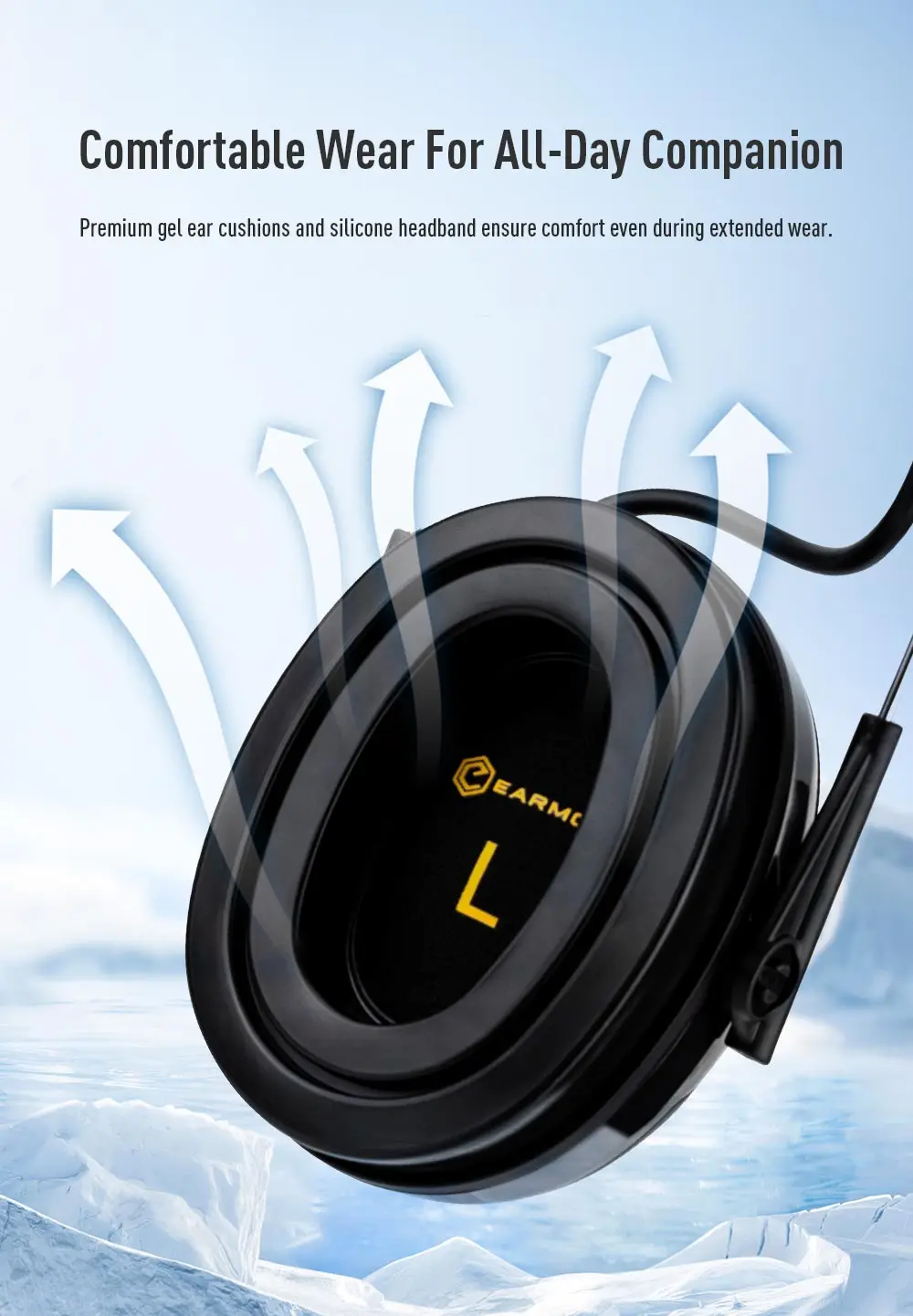 Earmor C30 NRR 27 Earphones - Superior Noise Cancelling