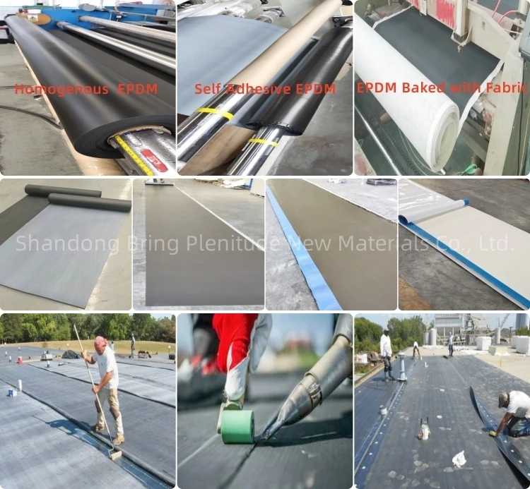 Waterproofing Roof Membrane Epdm Rubber Roofing Membrane - Buy Roof Membrane Epdm Epdm Rubber ...