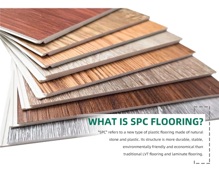 Luxury Vinyl Plank Flooringstone Plastic Composite Flooring Vinyl 4mm 5mm 6mm Spc Flooring - Buy ...