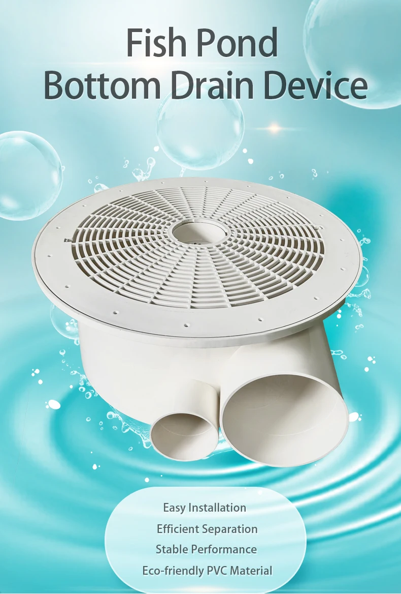 OEM Fish Pond Accessories - Efficient Pond Drain Solutions