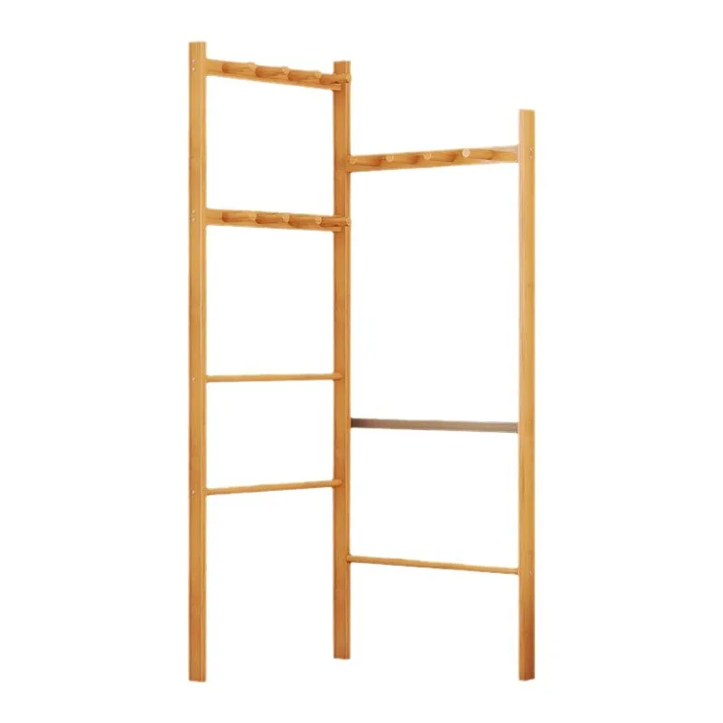 Multi-functional Solid Wooden Display Clothing Ladder Rack - Buy Wood ...