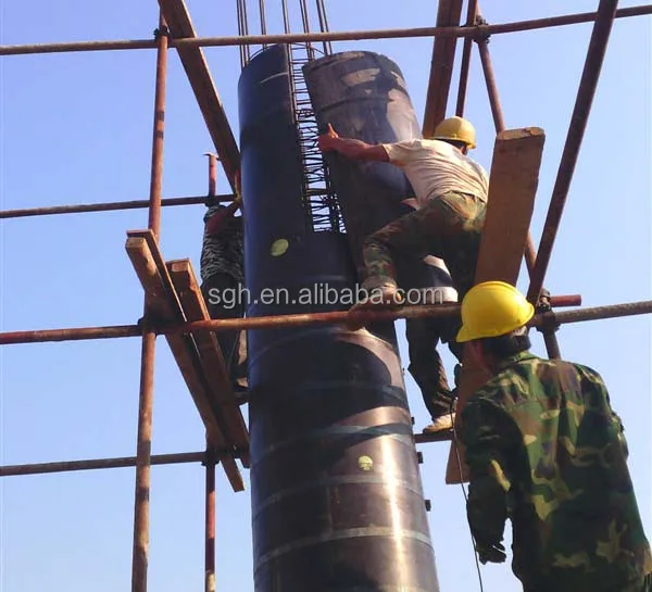 Customized Round Concrete Column Forms for Construction