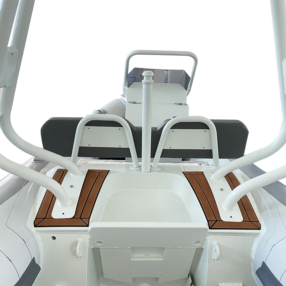 Marine Grade Aluminum Hull Rigid Bottom Inflatable Luxury Sport Boat ...