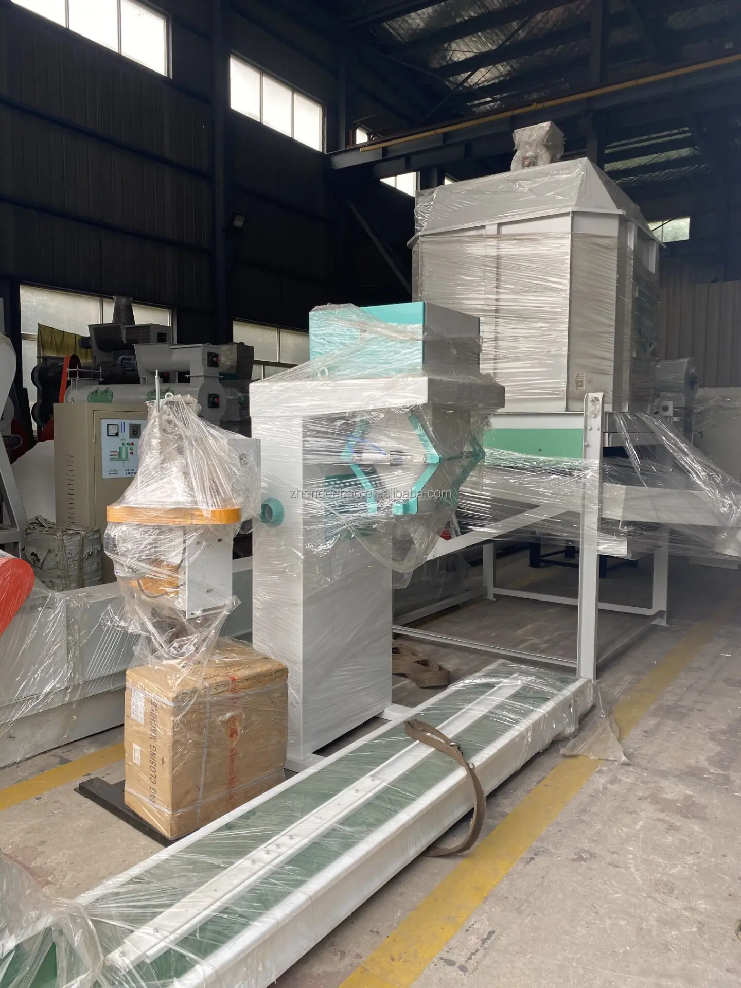 1 Ton - 2 Ton Per Hour Poultry Pellet Feed Production Line/feed Mill ...