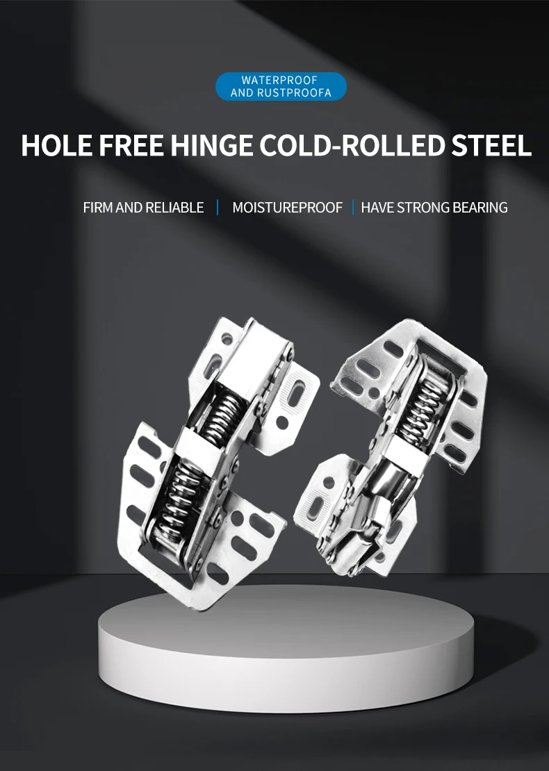 Roeasy Rv Hanging Cabinet Hinge 4 Inch 90 Degree Bridge Type Cabinet Flip Up Door Buffer Hinge ...