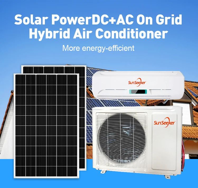 1.5hp 12000 Btu Ac Solar Powered Air Conditioner Ac Dc Off Grid Solar ...