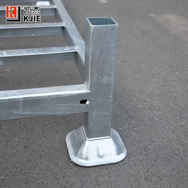Cold Storage Warehouse Galvanized Steel Pallet Rack Shelves - Buy ...