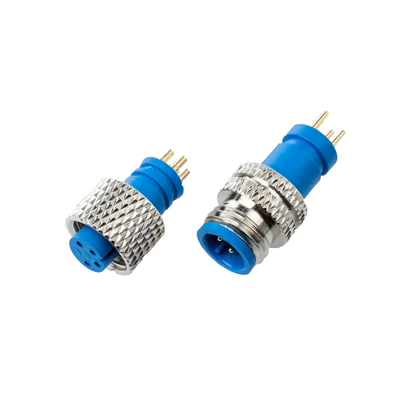 3pin/4pin Circular Industrial Connector With Lock Catch Ip68 For New ...