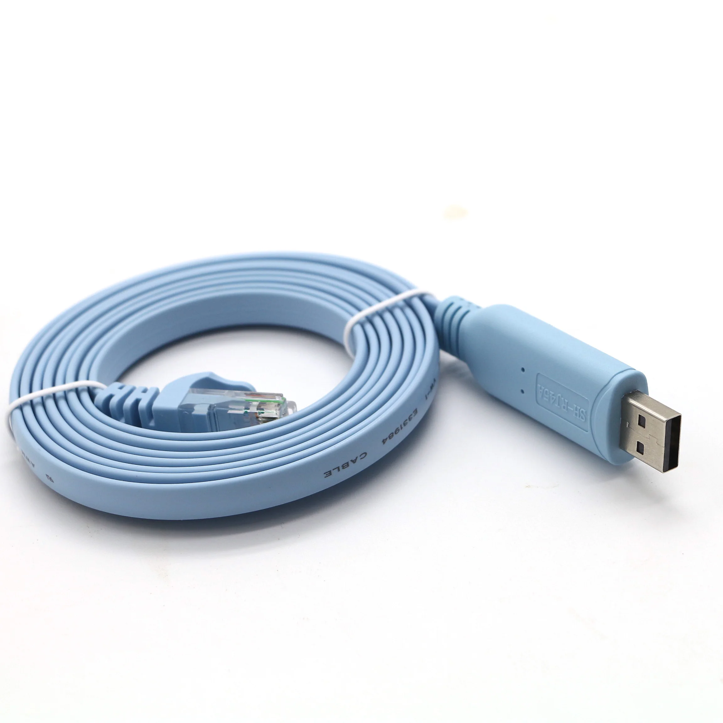 Rs232 Usb A Type C Male To Rj45 8p8c Male Serial Cable For Pc Network ...