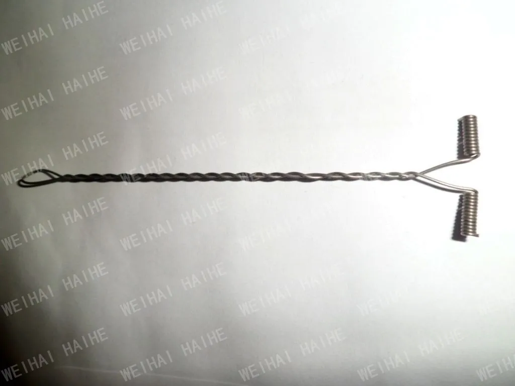 Stainless Steel T Wire Booms with Swivel Sea Fishing RIGS Spiral Boom ...