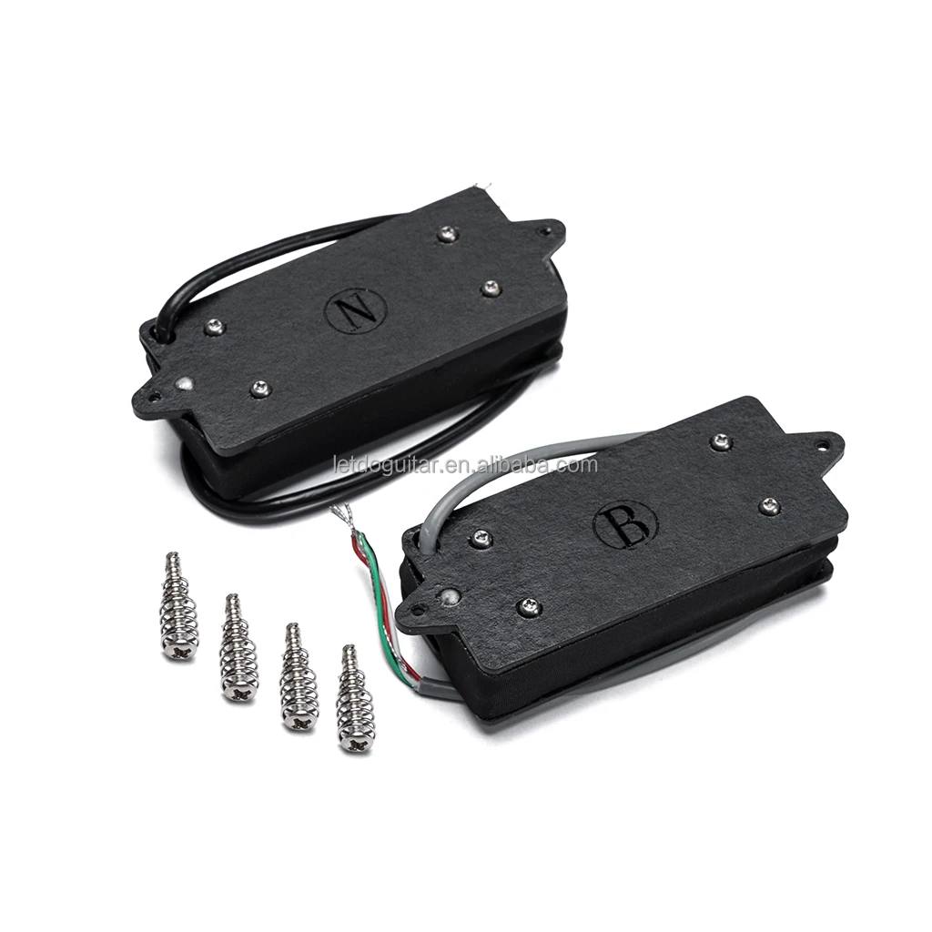 Seven String Double Rails Guitar Pickups Dual Coil Heavy Metal Style ...