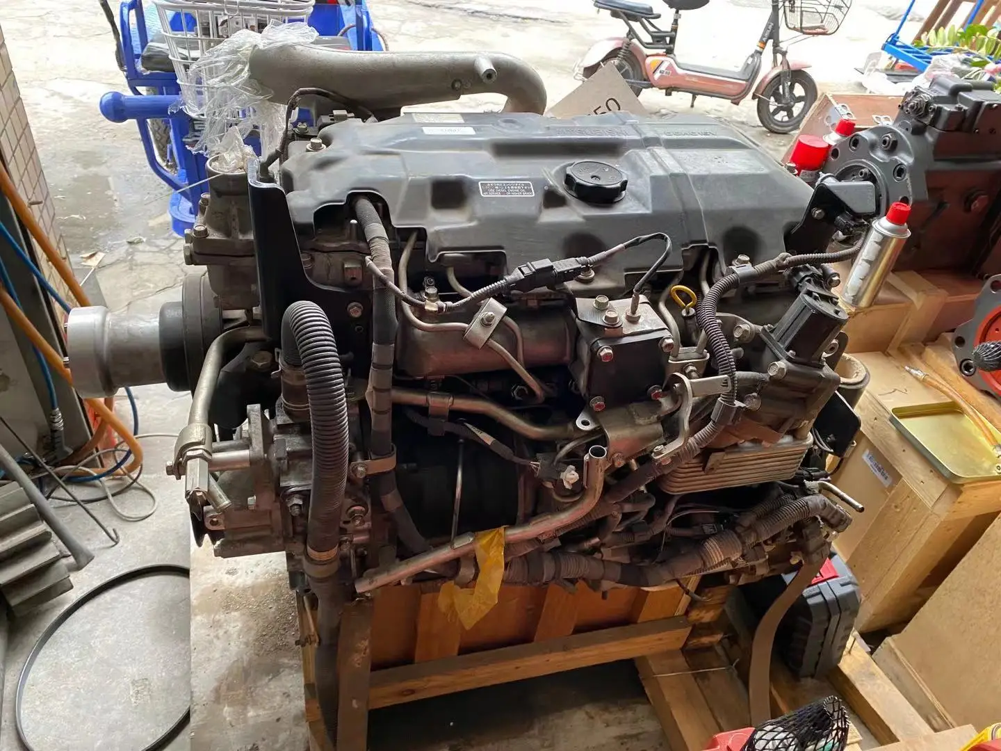 Excavator 4m50 Engine Assembly 4m50 Complete Engine Assy 4 Cyl 4.9l ...