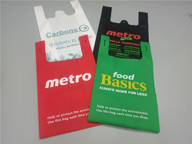 Eco Friendly Rpet Non Woven Foldable Shopping Bag,grocery Promotion ...