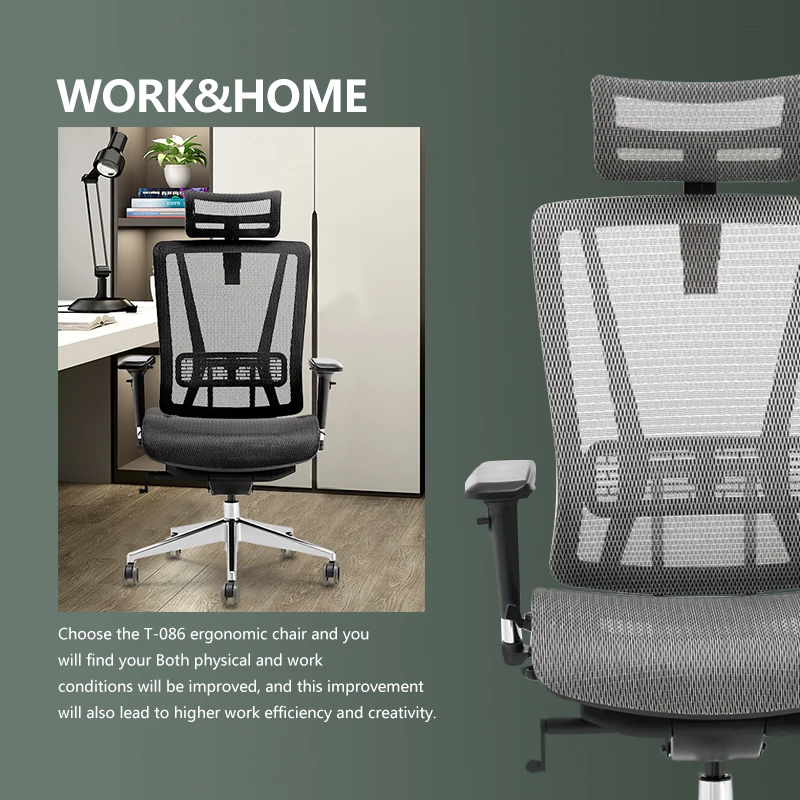 Ergonomic Executive Chair - Modern Design & Adjustable Comfort