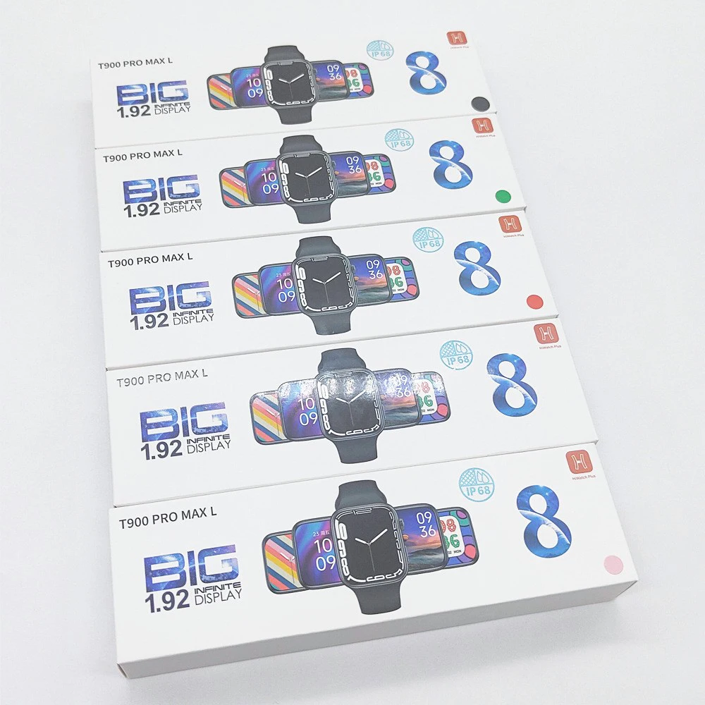 New Arrivals T900 Pro Max L 8 Series 1.92 Inch Smartwatch Relogio Reloj ...