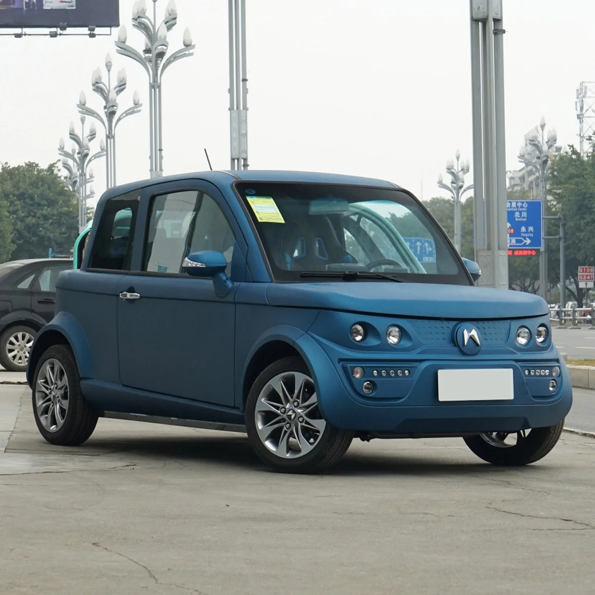 High Performance Hua Zi Omecca Four Seats Low Speed Electric Vehicle ...