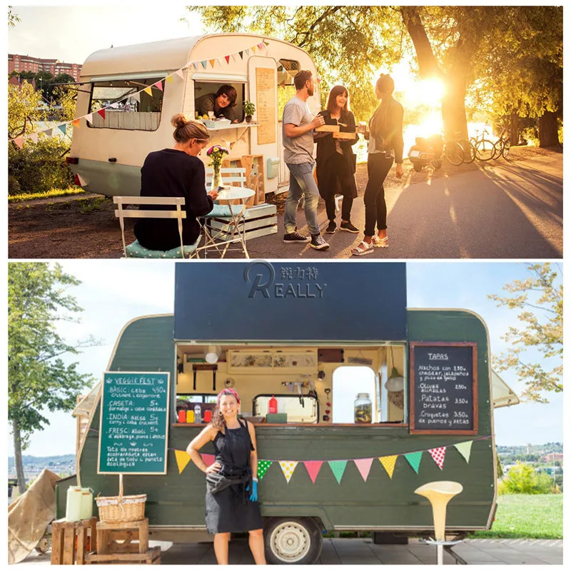 OEM Street Fast Food Car - Custom Snack & Fruit Mobile Shop