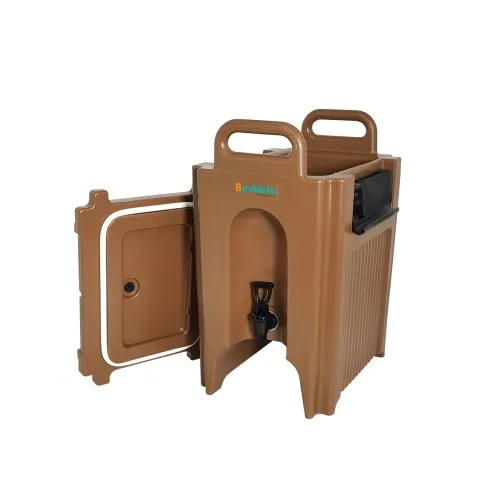 Insulated Beverage Dispenser - 20L Portable Transport Container