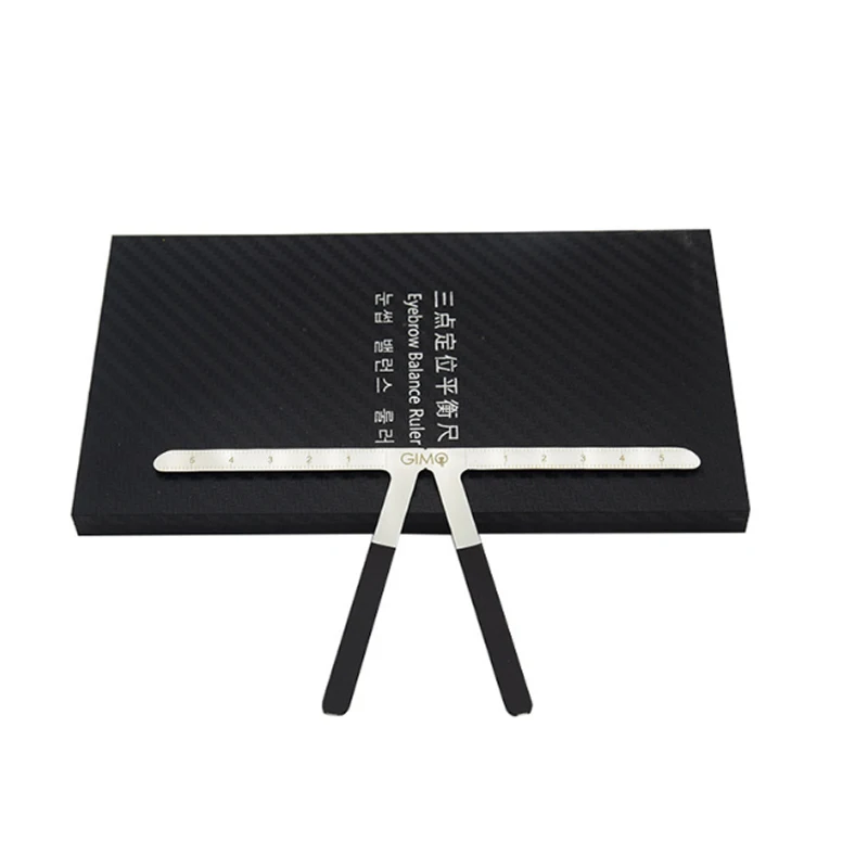 Stainless Steel Eyebrow Microblading Ruler Permanent Measure Calipers ...