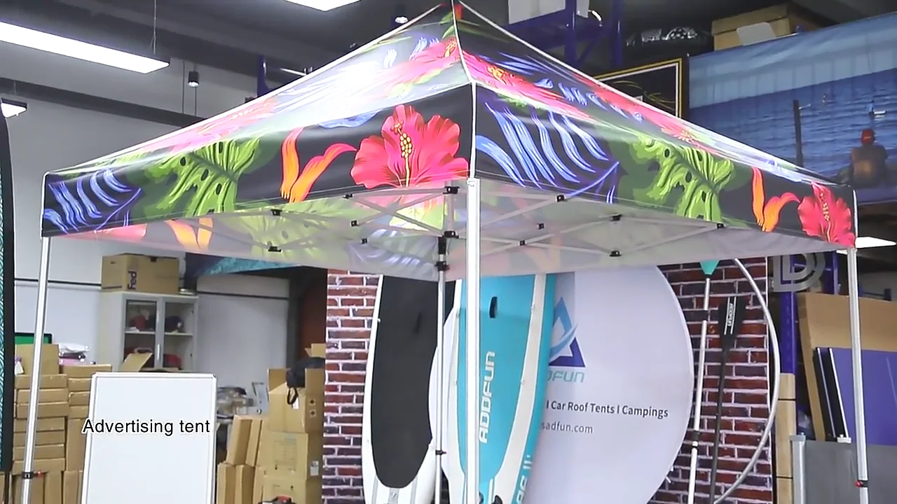 Heavy-duty Commercial Pop-up Exhibition Event Advertising Custom Print ...