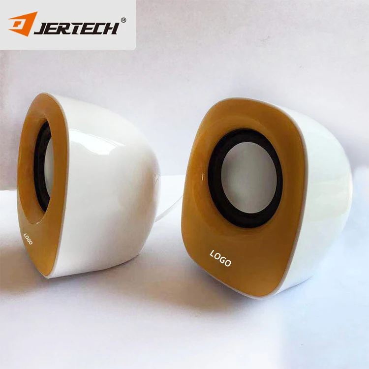 Custom Speaker Box Yellow High Bass Wired Speaker Home Office Blue Very ...