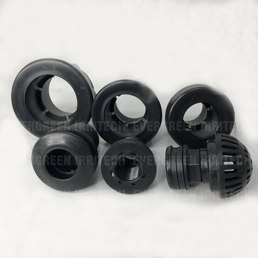 PP Plastic Bulkhead Fitting for Tank - Durable & Versatile