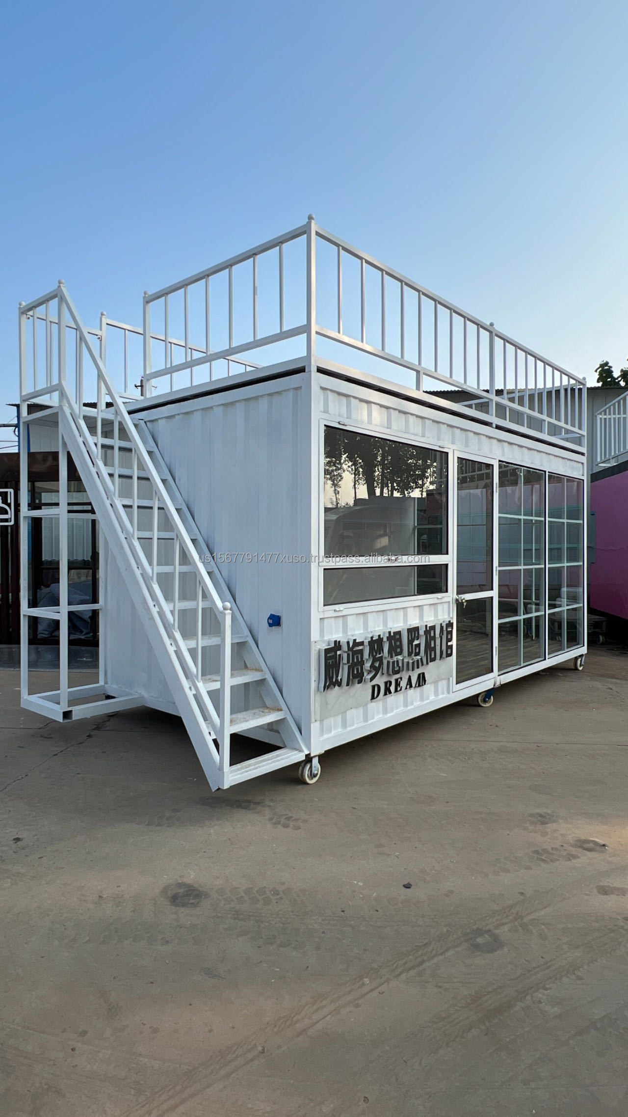 20ft Outdoor Mobile Kitchen Foodtruck Retail Fast Food Coffee Store ...