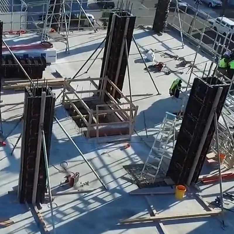 Plastic Formwork Wall Slab Form System for Building Concrete Mold PVC ...