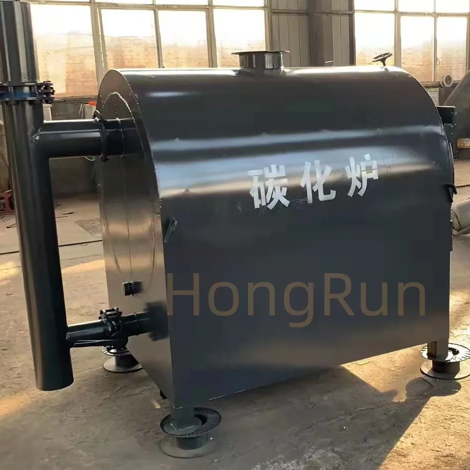 2022 New Non-smoke Charcoal Retort Kiln Biochar Stove Machine Airflow ...