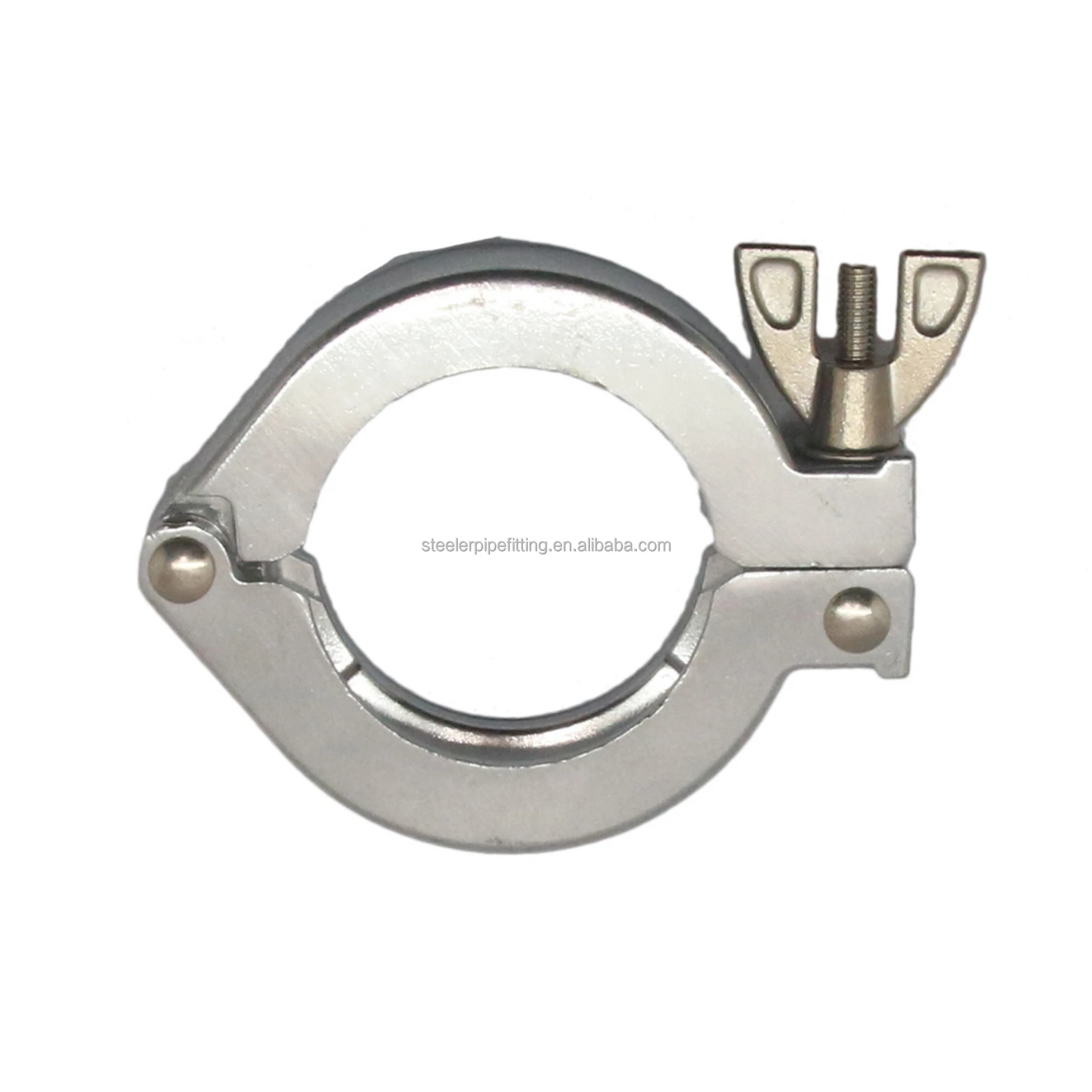 Stainless Steel 304 316 Sanitary Vacuum Clamp Single Pin Clamp - Buy ...